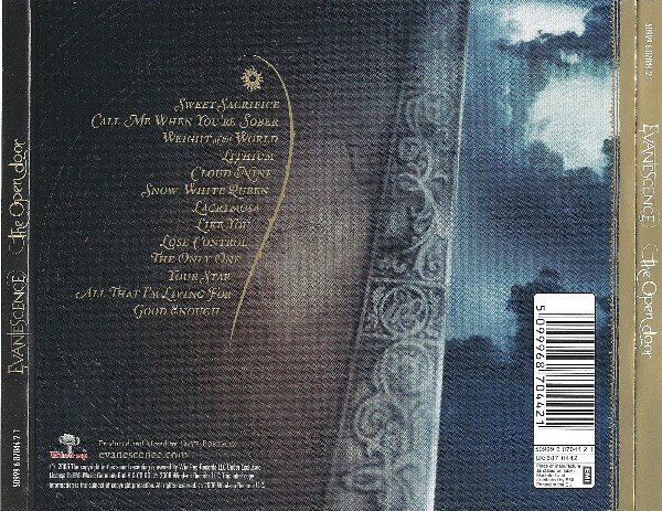 Компакт-диск EVANESCENCE - The Open Door (1 CD) — фото 1