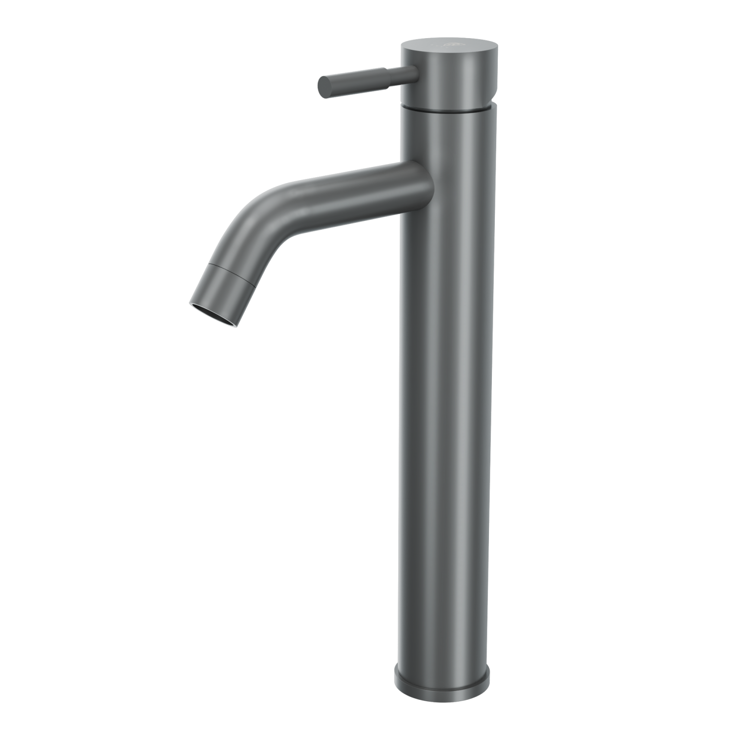 Смеситель для умывальника высокий RUSH Мелос (Melos) (SUS1101-12Grey)