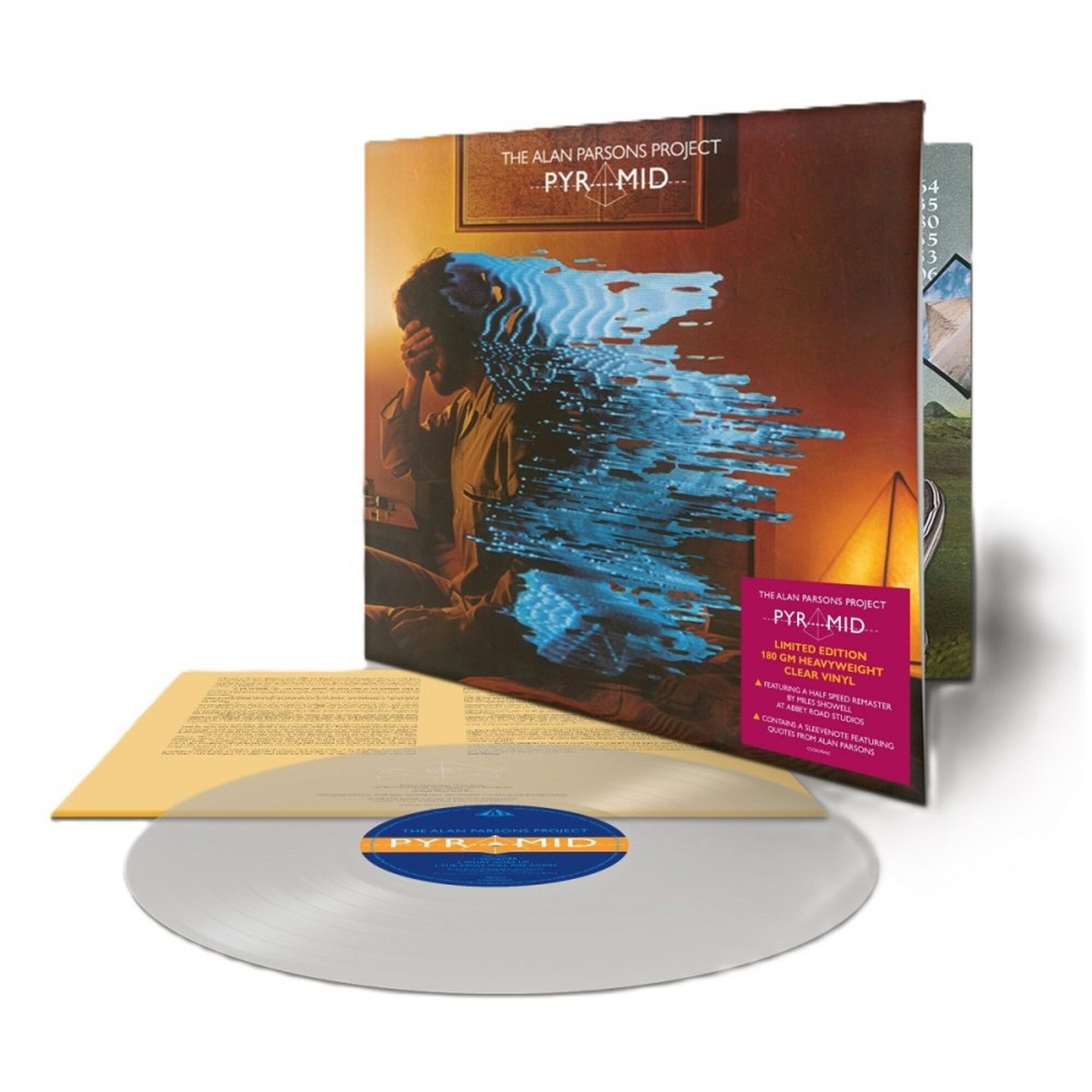 ALAN PARSONS PROJECT - Pyramid, (LP, Limited Edition, Reissue, Remastered, Clear, Gatefold, 180g) Виниловая пластинка