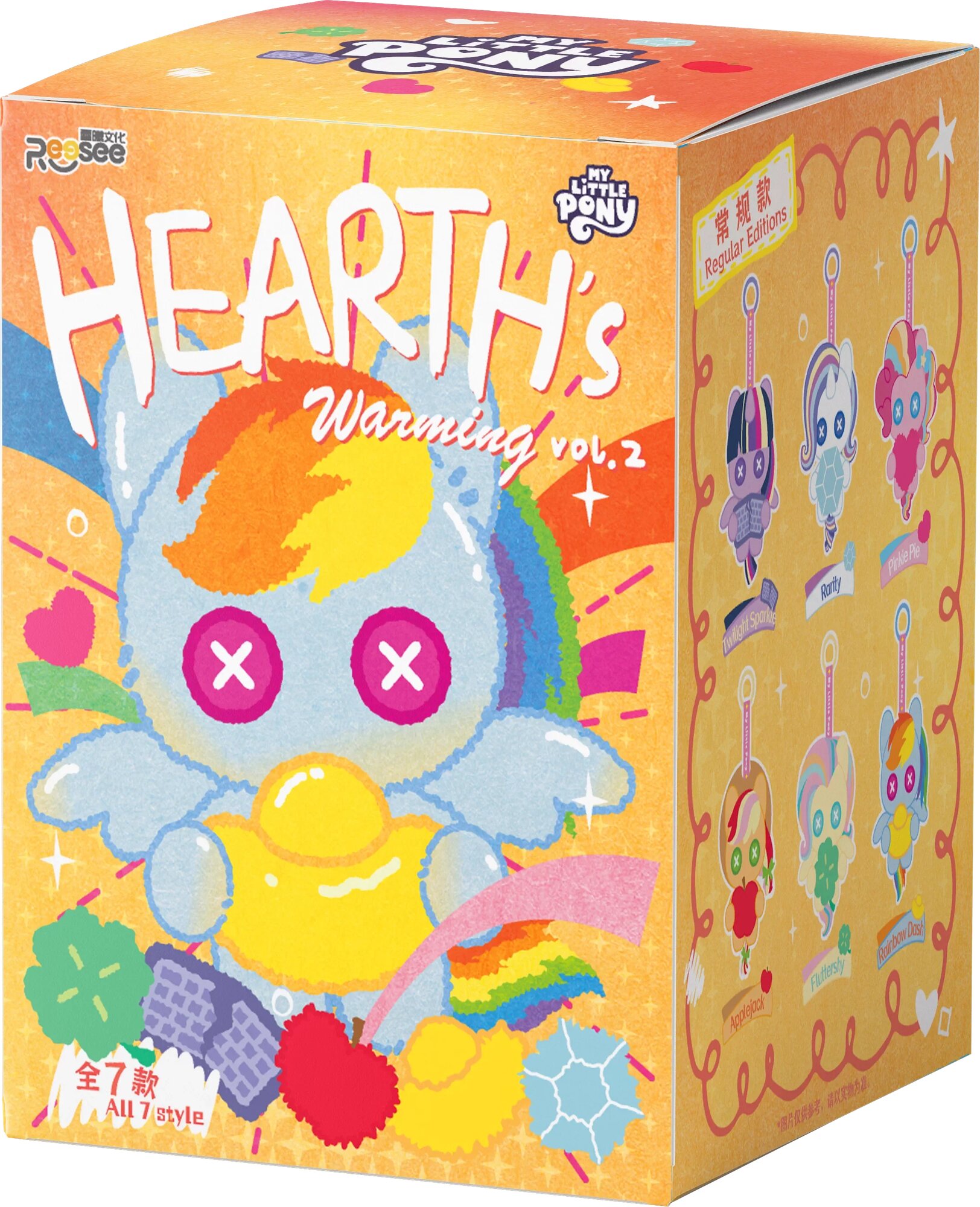 Коллекционная плюшевая кукла My Little Pony Warm Stove Night Random 1pc
