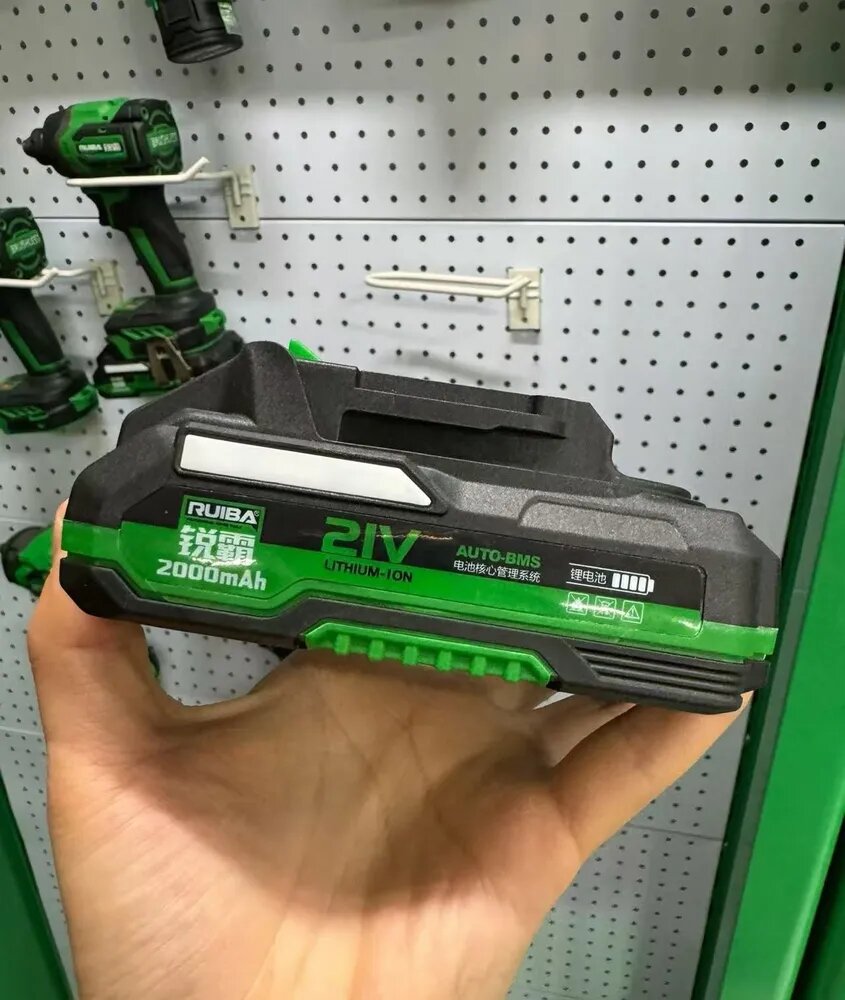 RUIBA 21V 2000MAH Аккумулятор для гайковерта 21 ВЛитиевый аккумулятор с увеличенным сроком службы