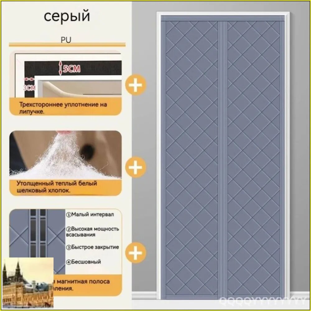 Дверь межкомнатная, Полиэстер с ПВХ покрытием, 800x2000, Глухая