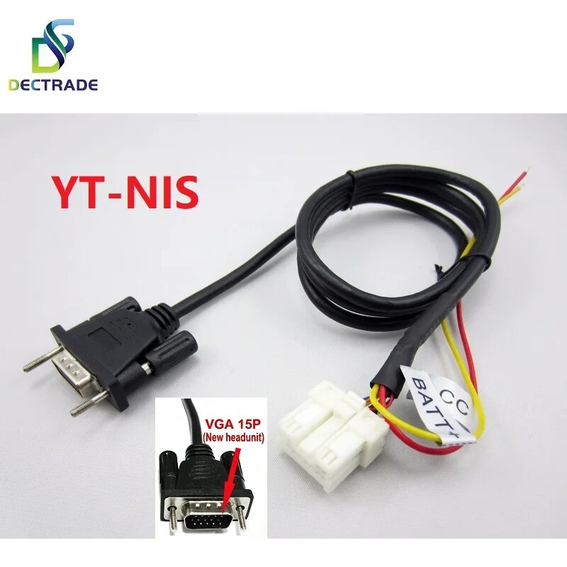 Цифровой музыкальный адаптер Yatour с Bluetooth, кабель VGA 15-контактный и SCSI NIS VGA 15Pin