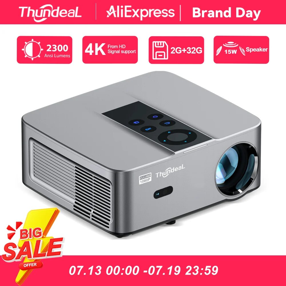 ThundeaL TD98 Mini Full HD Портативный Проектор