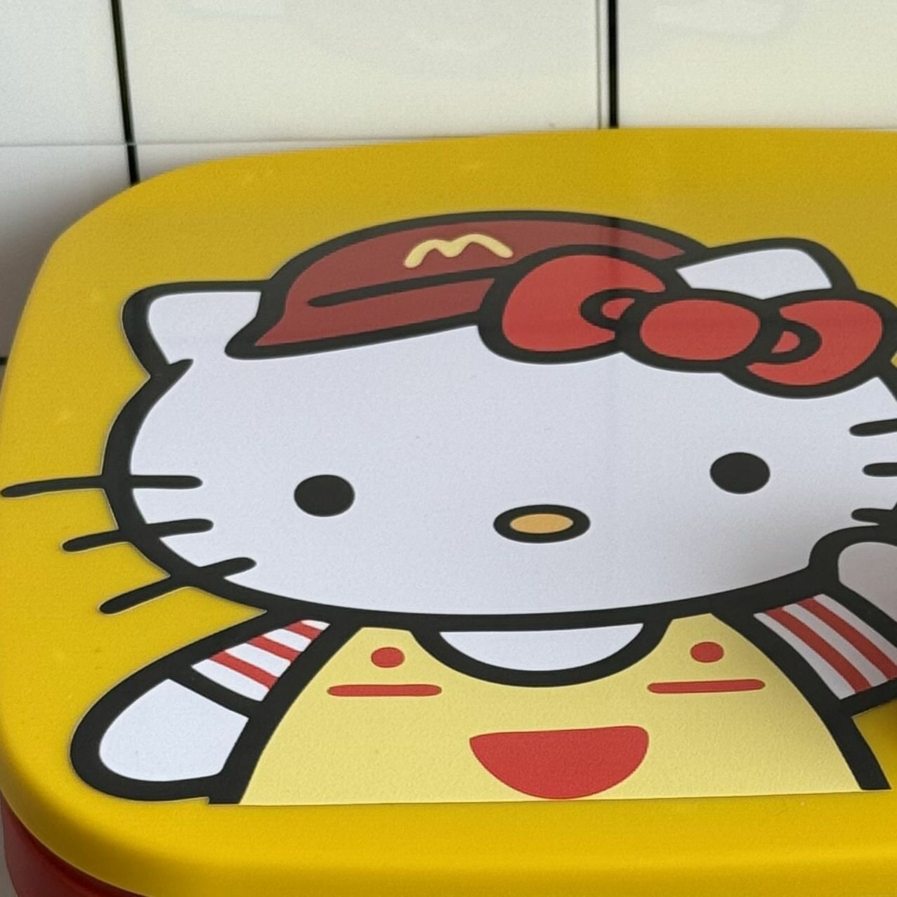 Креативная мусорная корзина Kittyy Cat McDonald's для дома, гостиной, милый мультяшный педальный контейнер для хранения корма для кошек