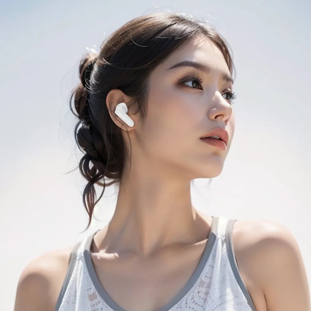 Наушники беспроводные с микрофоном Anker Soundcore AeroFit 2, Bluetooth, USB Type-C, белый