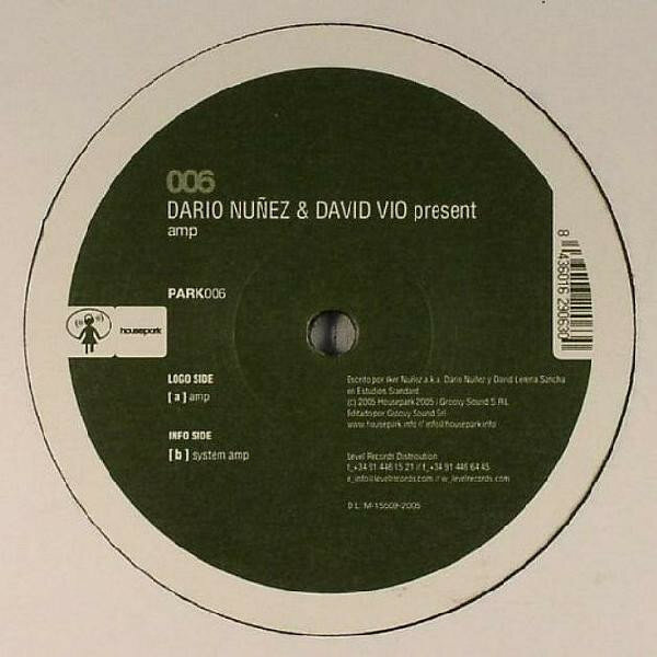 Виниловая пластинка Dario Nunez & David Vio - Amp (12" Progressive House 2005)