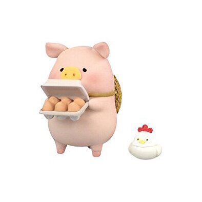 52TOYS LULU Pig Farm Collection Модная игрушка Креативные Слепые коробки 1 Слепая упаковка Полная коробка 6 шт