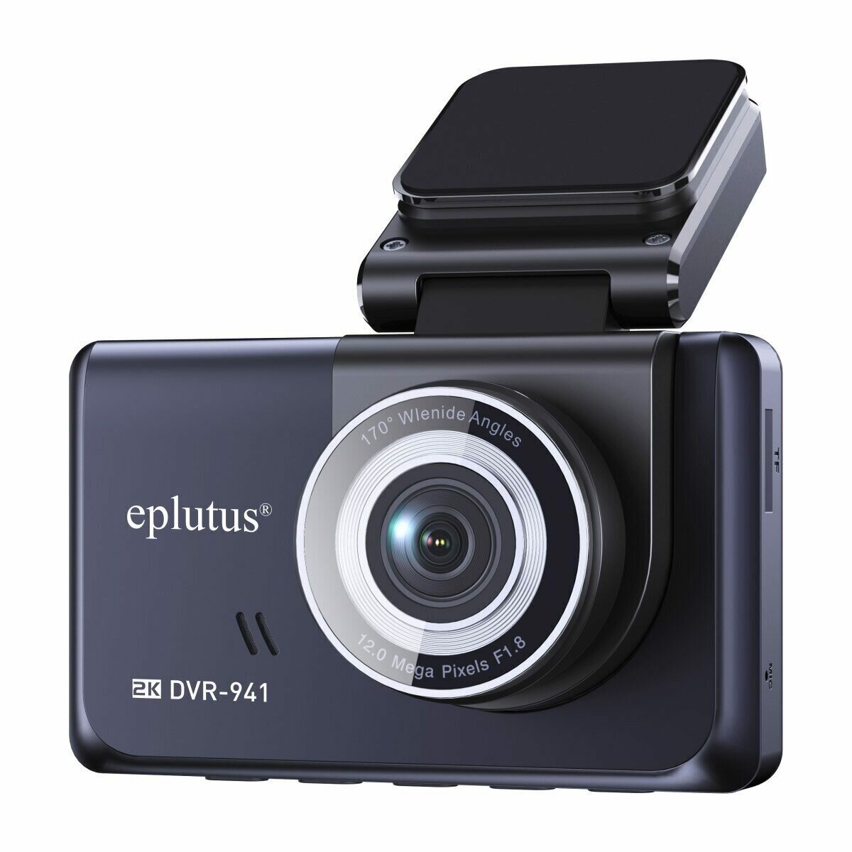 Видеорегистратор Eplutus DVR-941 3"/Wi-Fi/2кам. (черный)