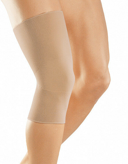 MEDI 602 - III Бандаж коленный medi elastic knee supports (III / Бежевый / С силиконовым ободком)