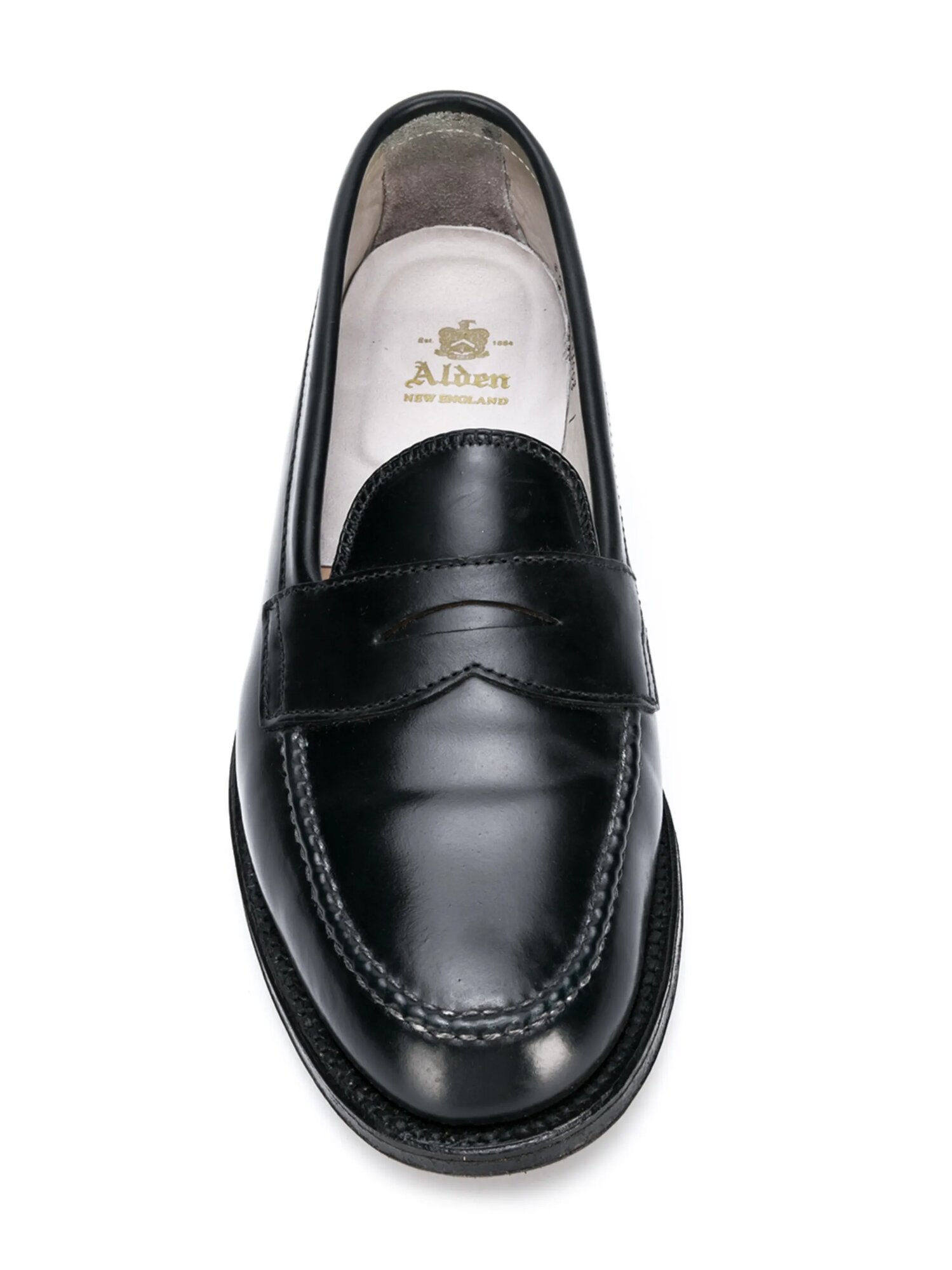 Лоферы Alden Classic loafers, размер 41,5, черный — фото 1