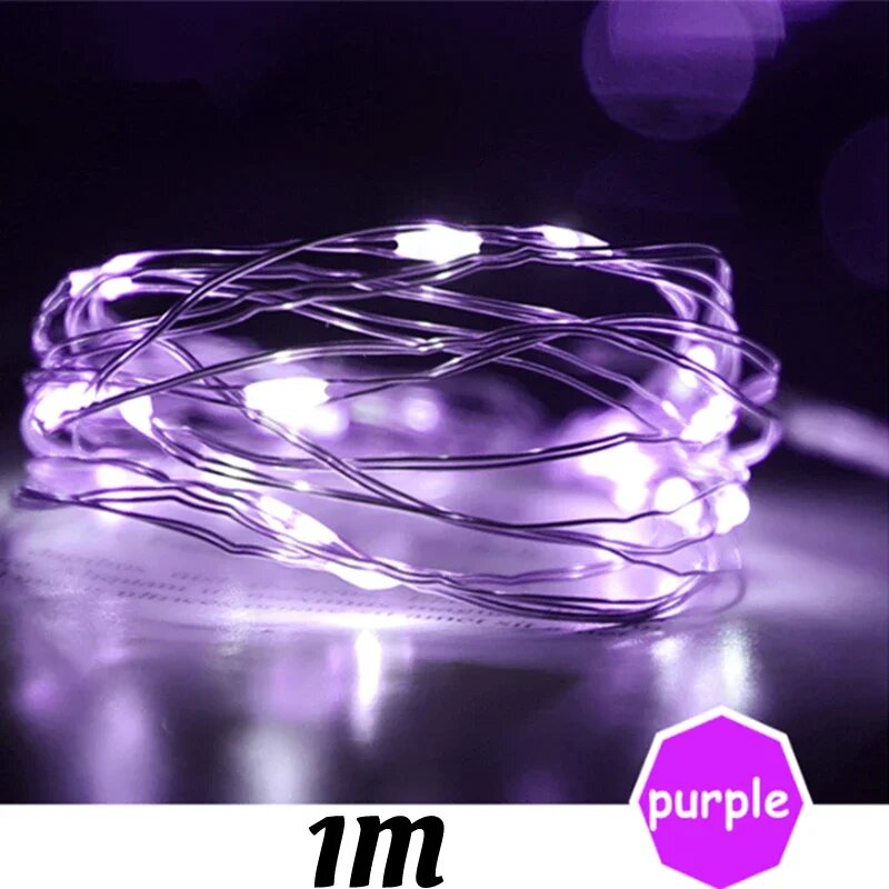 Светодиодная подсветка для торта ZUOFILY Фиолетовый, Purple-1M