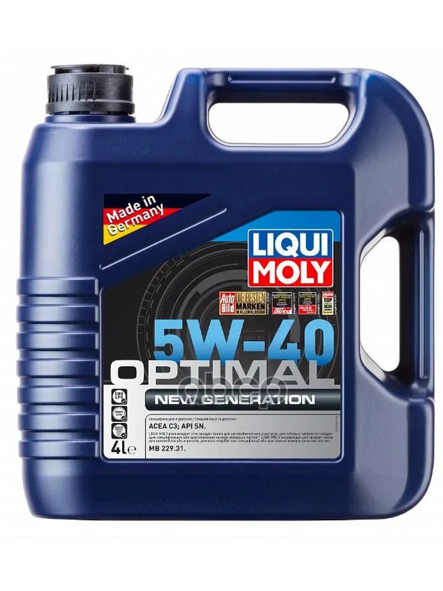 LIQUI MOLY Liquimoly 5W40 Optimal New Generation 4Л