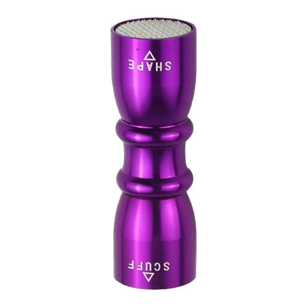 Фиолетовый инструмент для ухода за кием (Shape/Scuff) из алюминия