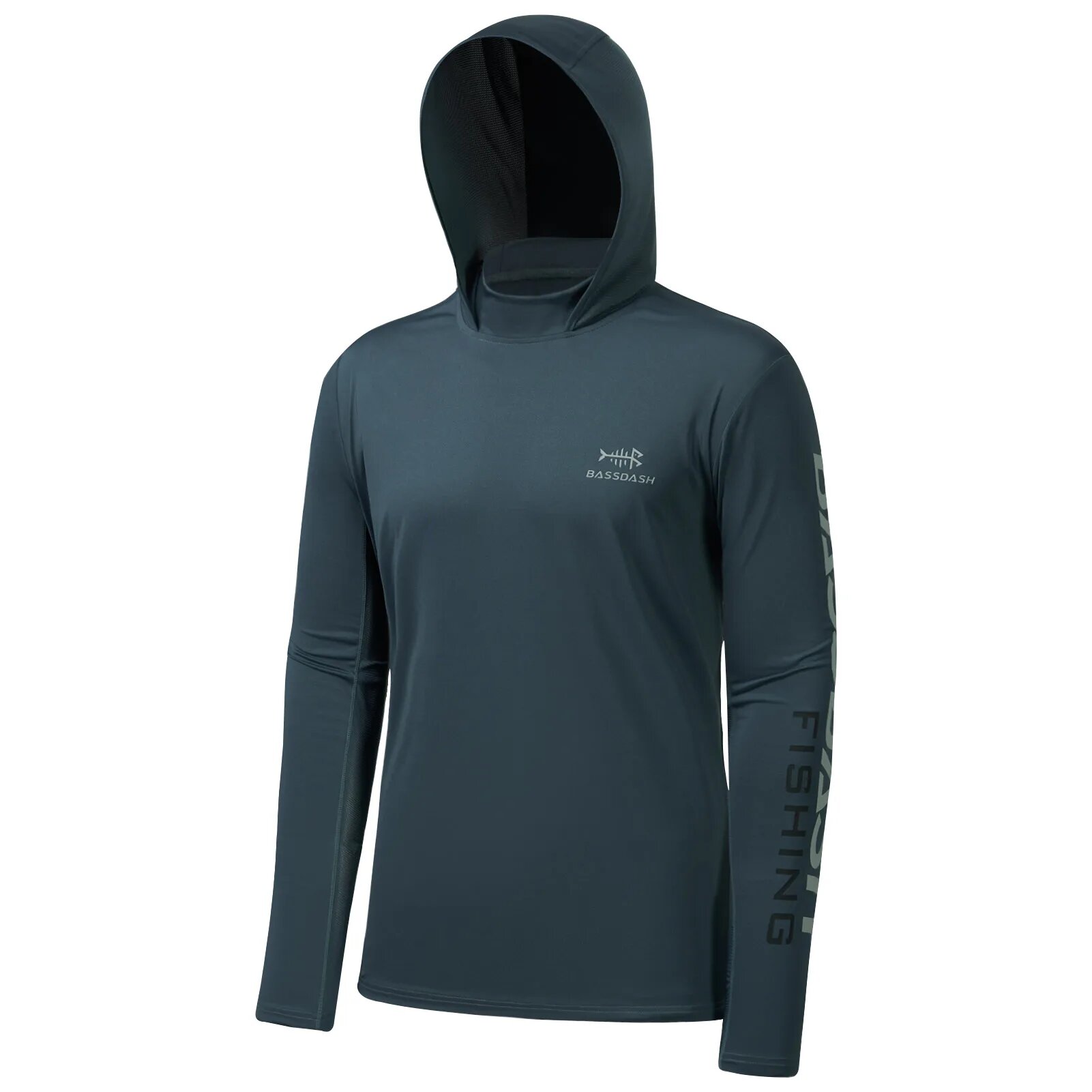 Мужская рубашка для рыбалки Bassdash, Slate Blue, XXXL