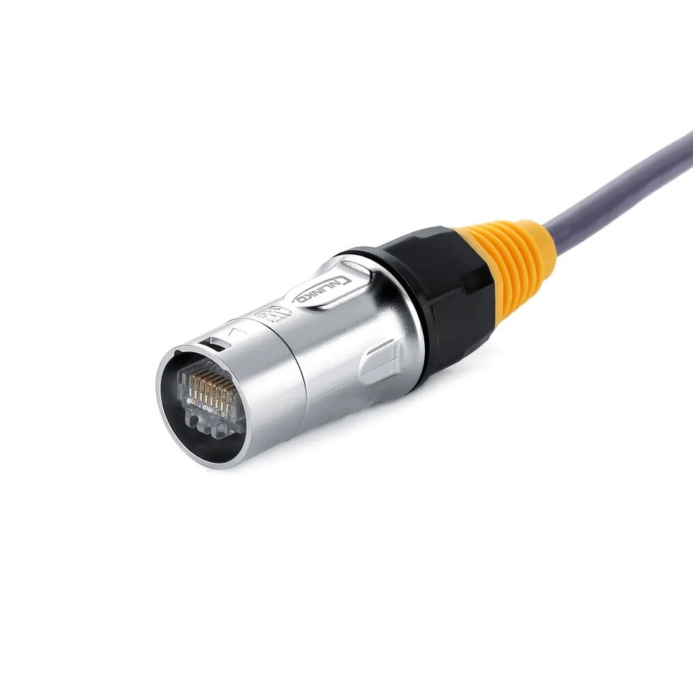 Разъем CNLINKO YT-RJ45, IP67, разъем для двух сетевых портов