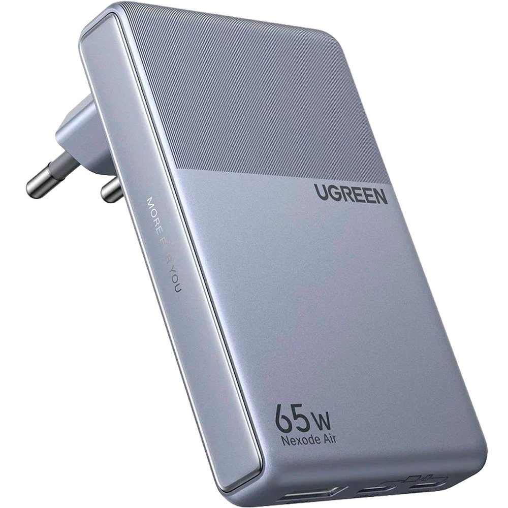 Зарядное устройство Ugreen X865 Nexode Air 65W GaN Fast Charger серый (95907B)