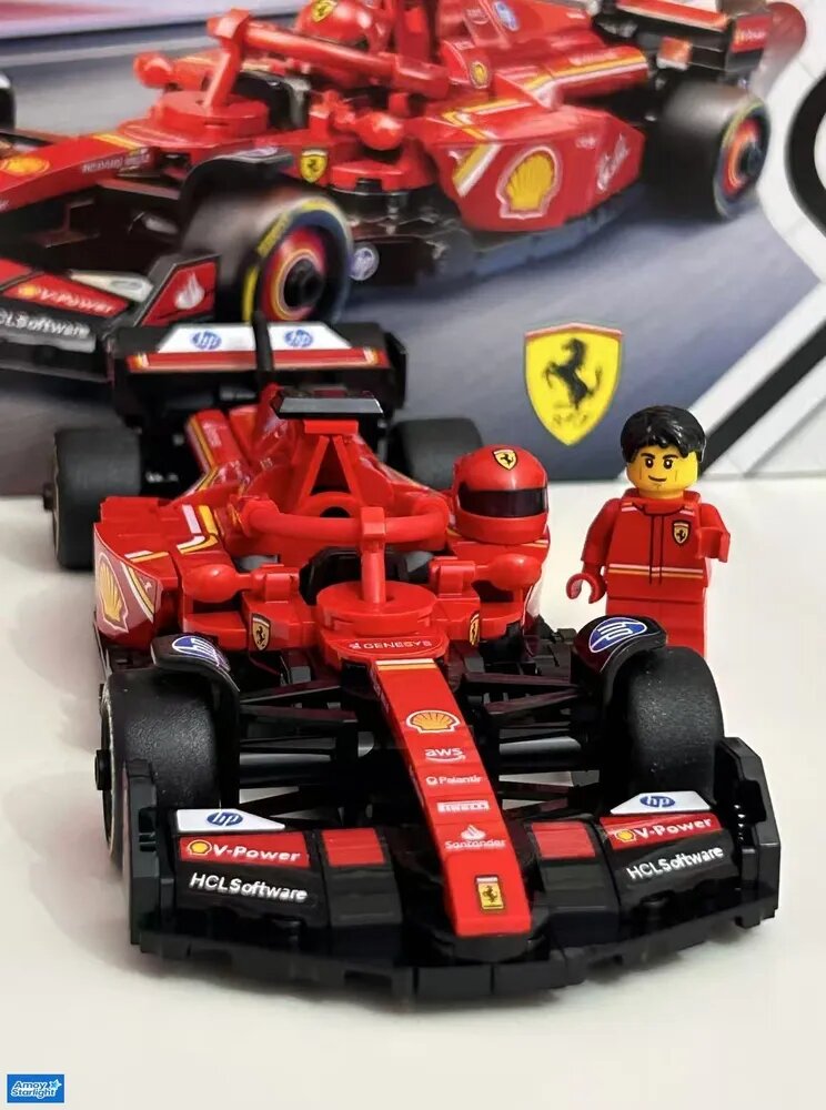 Крепление для картин Ferrari F1 Speed серии, дерево, красный, хром — фото 1
