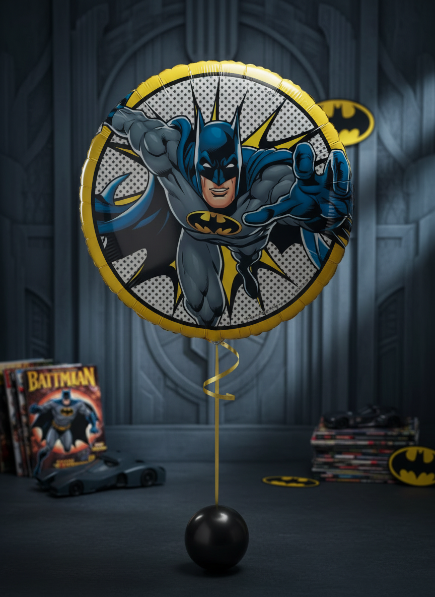 Фольгированный воздушный шар с гелием Batman Бэтмен1шт