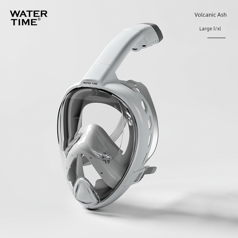 WaterTime Вулканический пепел маска для плавания L/XL с обычным стеклом для подводного плавания
