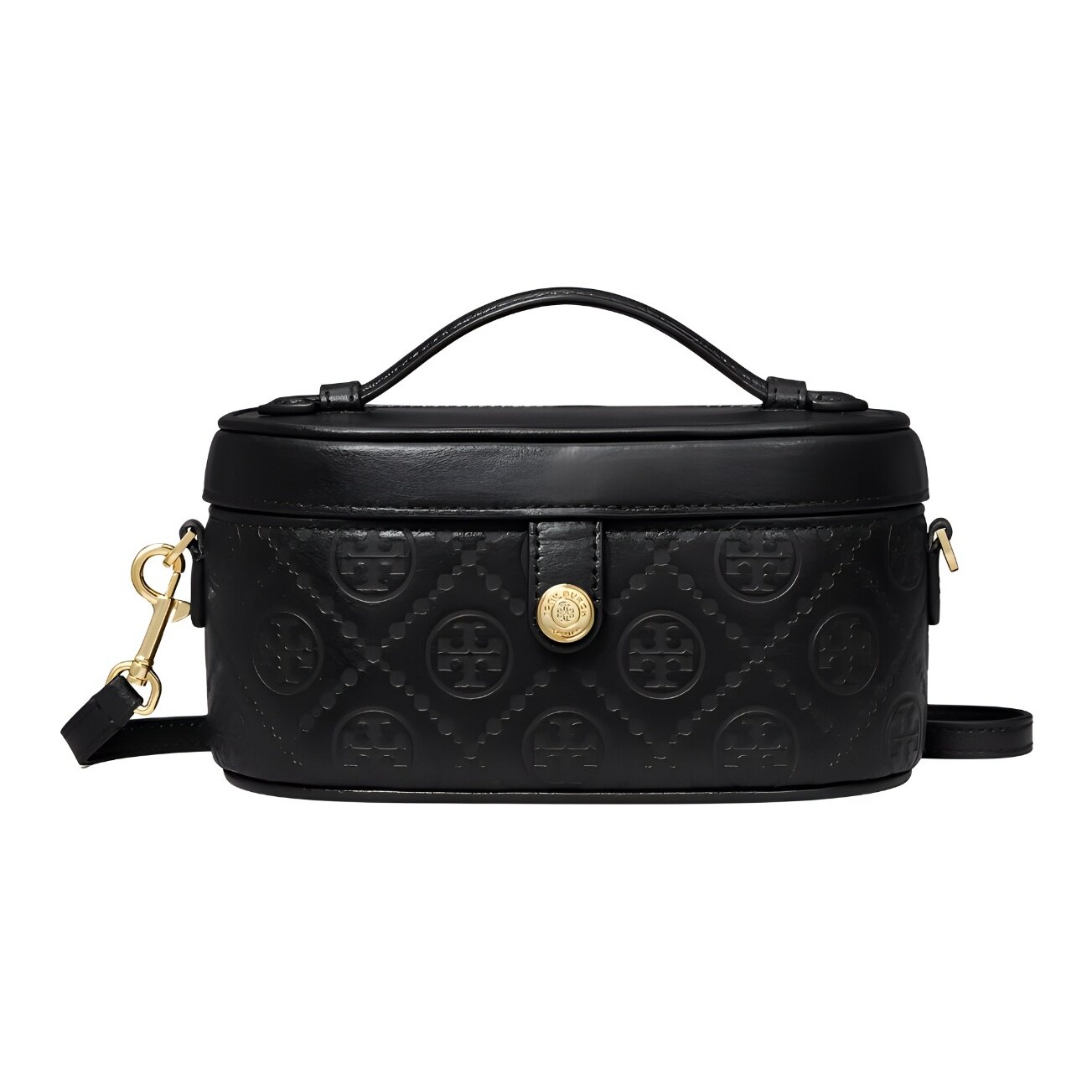 Сумка Tory Burch T Monogram, черный — фото 1