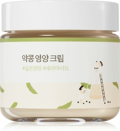 Крем для ухода за кожей round lab soybean nourishing cream, 80 мл