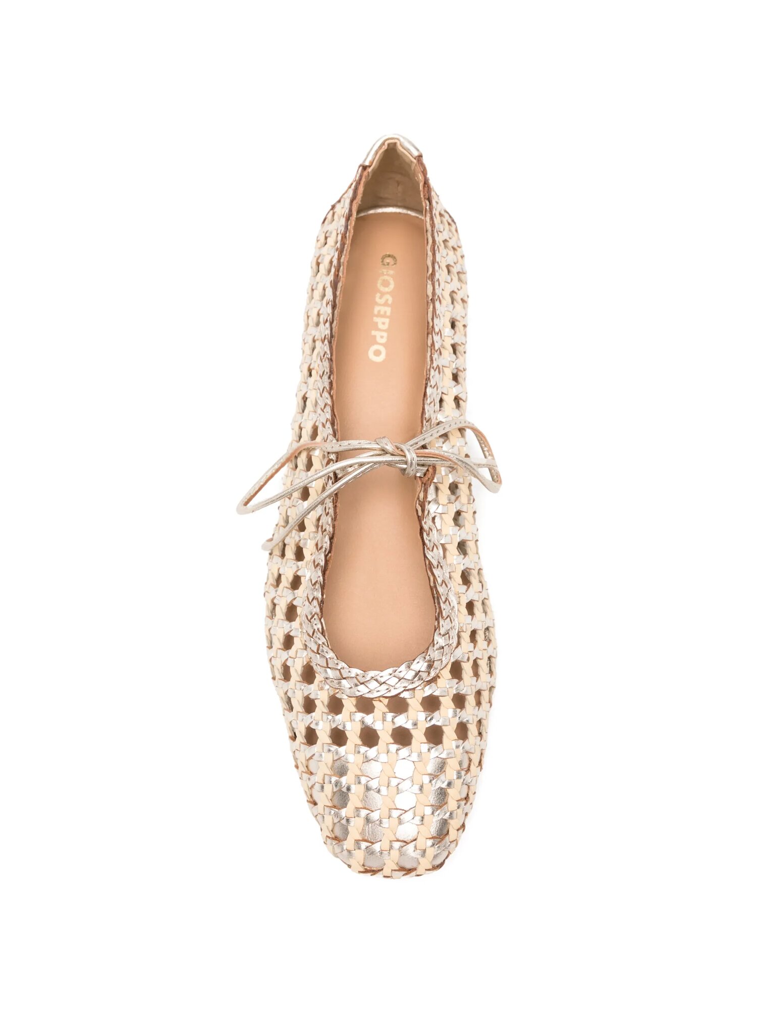 Балетки Gioseppo Woven leather ballet flats, размер 36 — фото 1