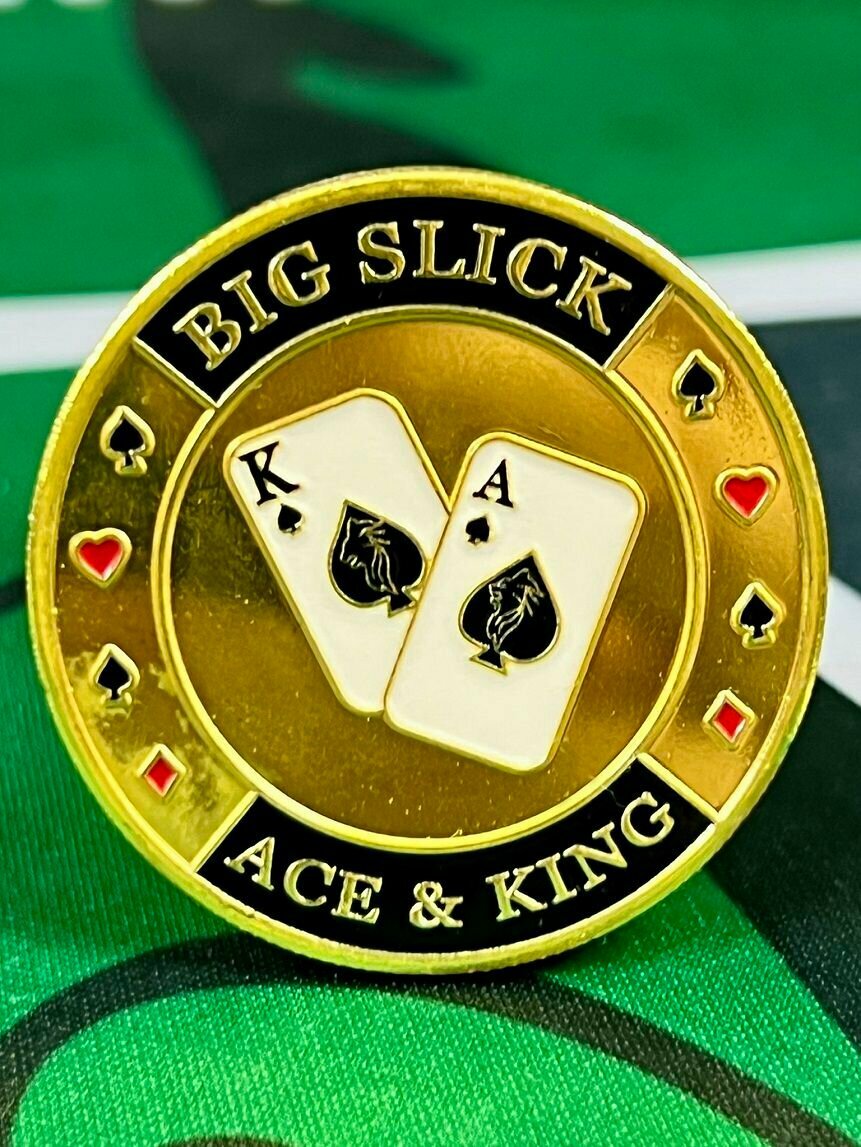 Хранитель карт Big Slick Ace and King black