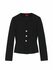 Пиджак HUGO Peplum-hem button-up jacket, размер 38