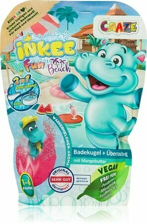 Бомбочка для ванны Craze INKEE Fun Beach, разноцветный, 1 шт