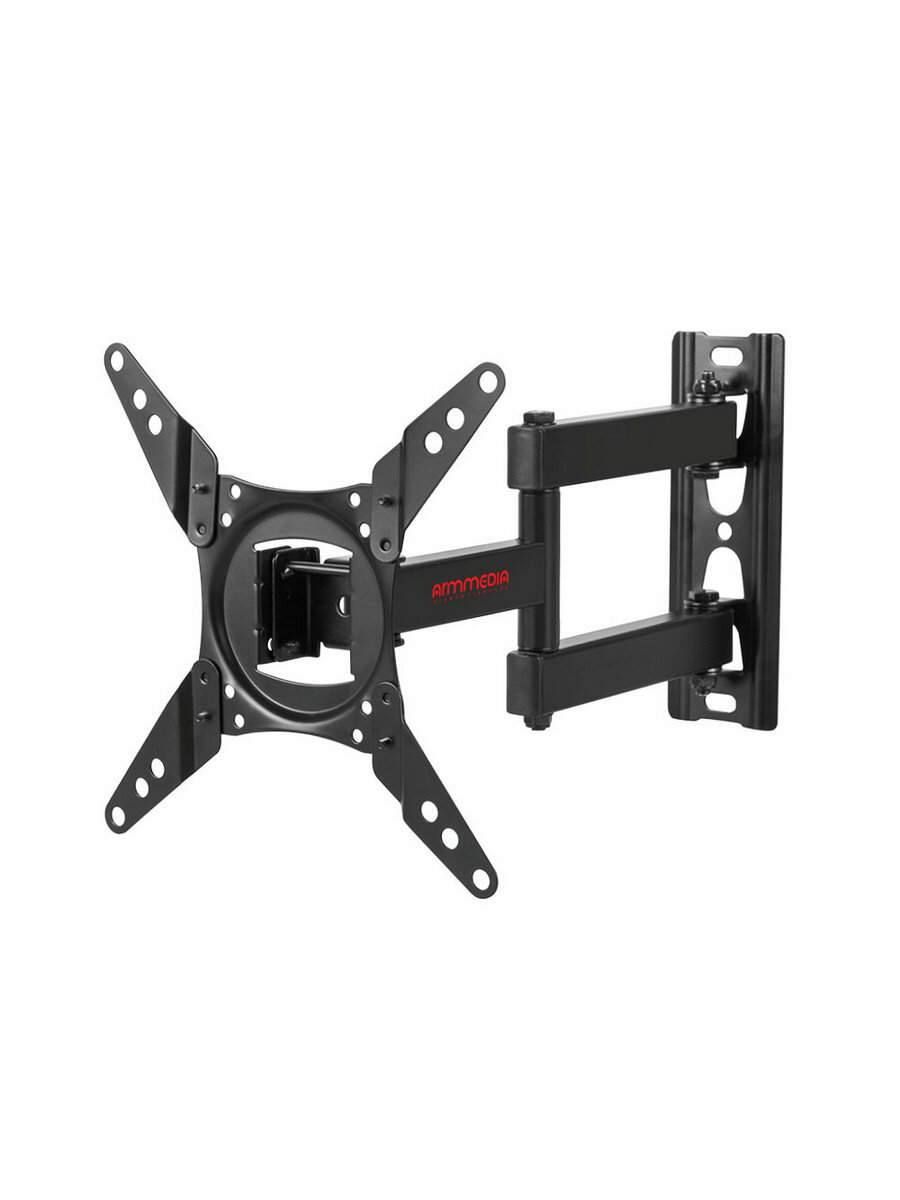 Кронштейн для ТВ ARM MEDIA LCD-202 black (max VESA 200x200 мм, настенный, max 20 кг) (90655)