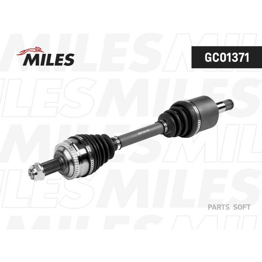 MILES GC01371 Привод SSANG YONG ACTYON II (2012-) KORANDO CK (2010-) пер/лев. 6AT ()