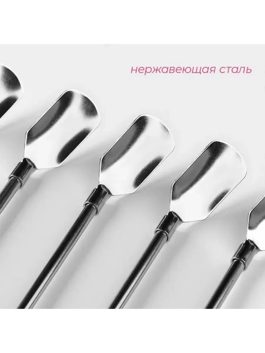 Набор ложек-трубочек для коктейлей