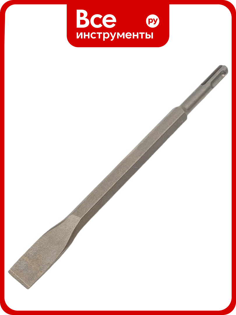 Зубило SDS-plus 14x250x20 мм HEADROCK 411-010-1425020, из инструментальной, из инструментальной стали