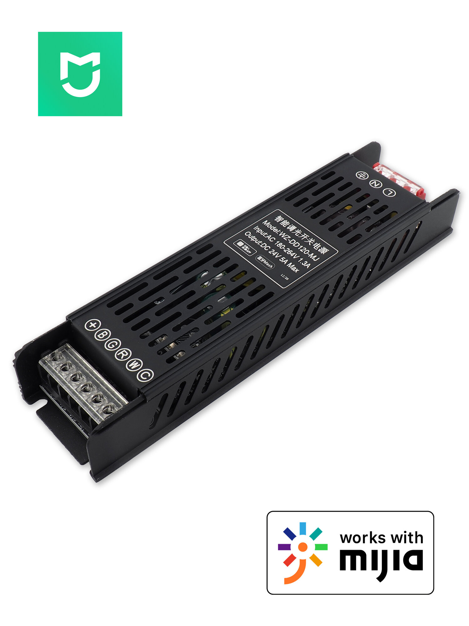 Блок питания светодиодных лент Mijia Smart led power supply 24V 120W для Xiaomi Mi Home (китайский регион)