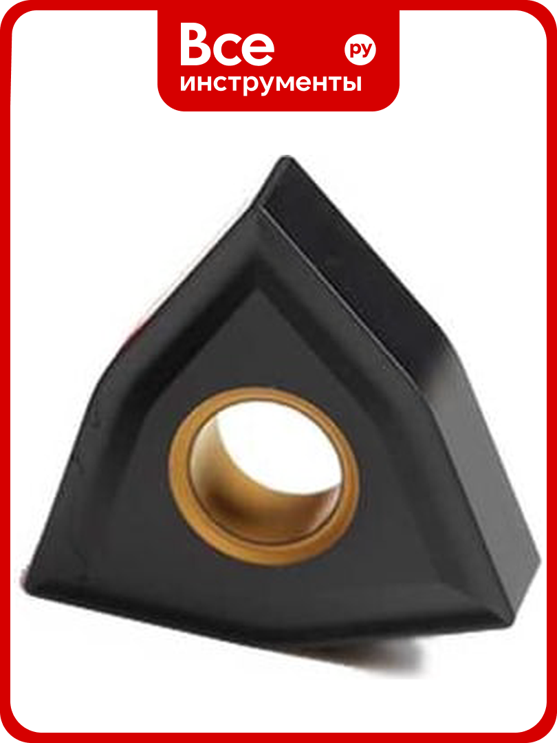 Пластина токарная WNMG080412 LF3018 DESKAR D0000272 чугунная W‑тригональная форма получистовая обработка