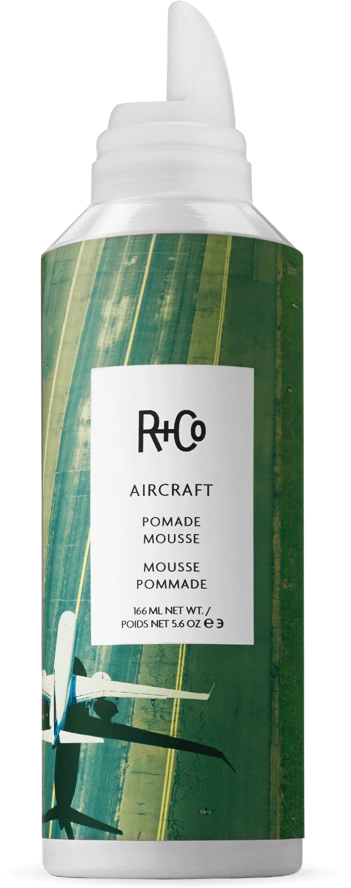 R+Co Летучий голландец помада-мусс для укладки Aircraft pomade mousse 4g