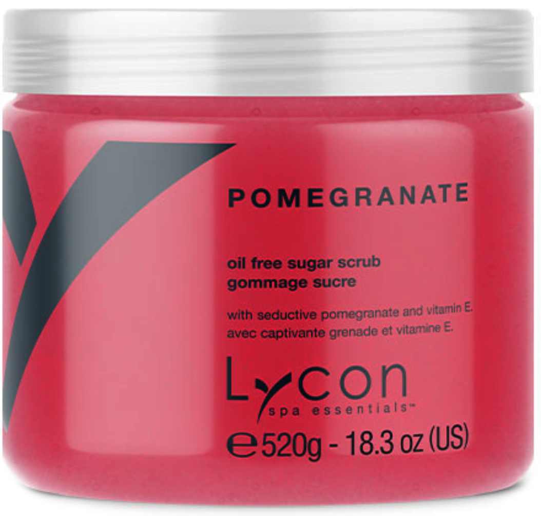 LYCON Скраб для тела - гранат 520 г Pomegranate Sugar Scrub 520 30ml