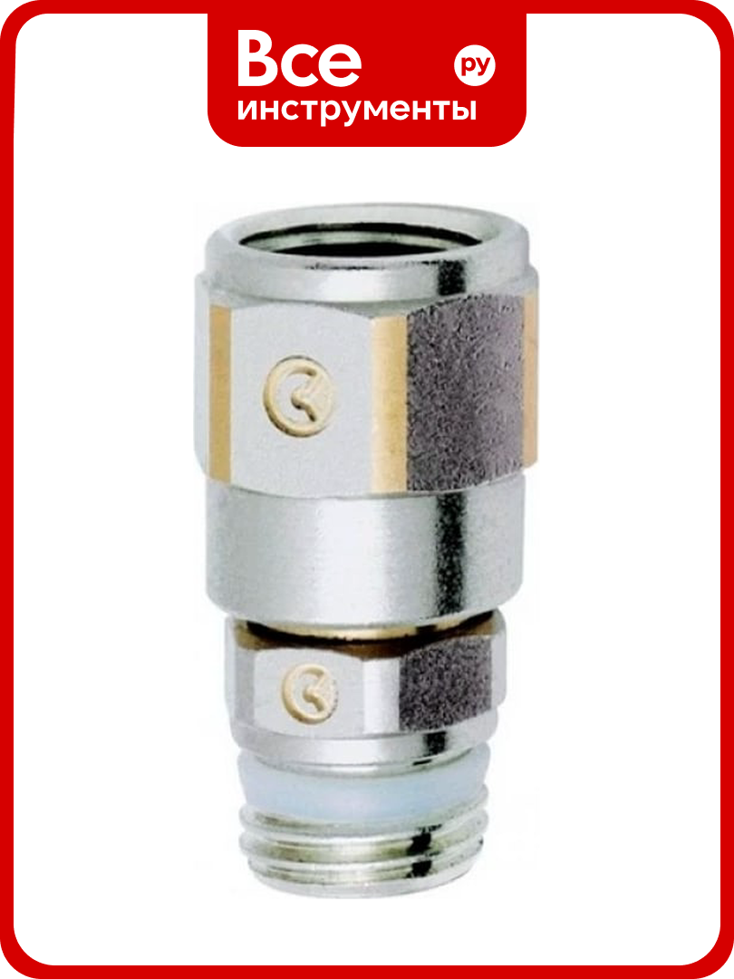 Фитинг резьбовой 2541 3/8-3/8 CAMOZZI 50-2541-0058