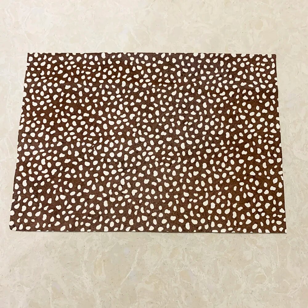Ремень из кожи лошади и коровы, красный, M23, 20x30 см
