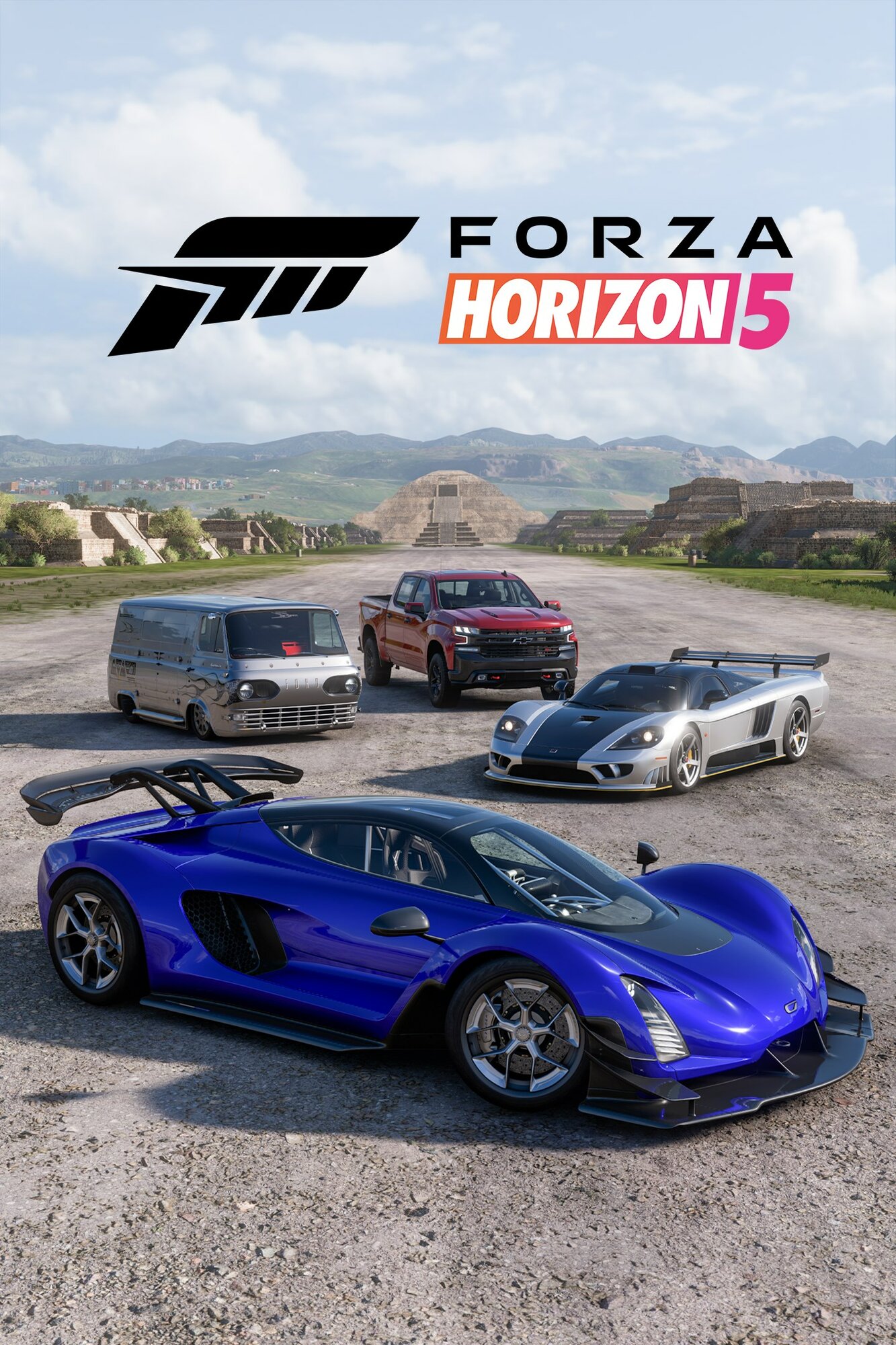 Дополнение Forza Horizon 5: American Automotive Car Pack — Xbox Series X|S, Xbox One, PC — Цифровая версия