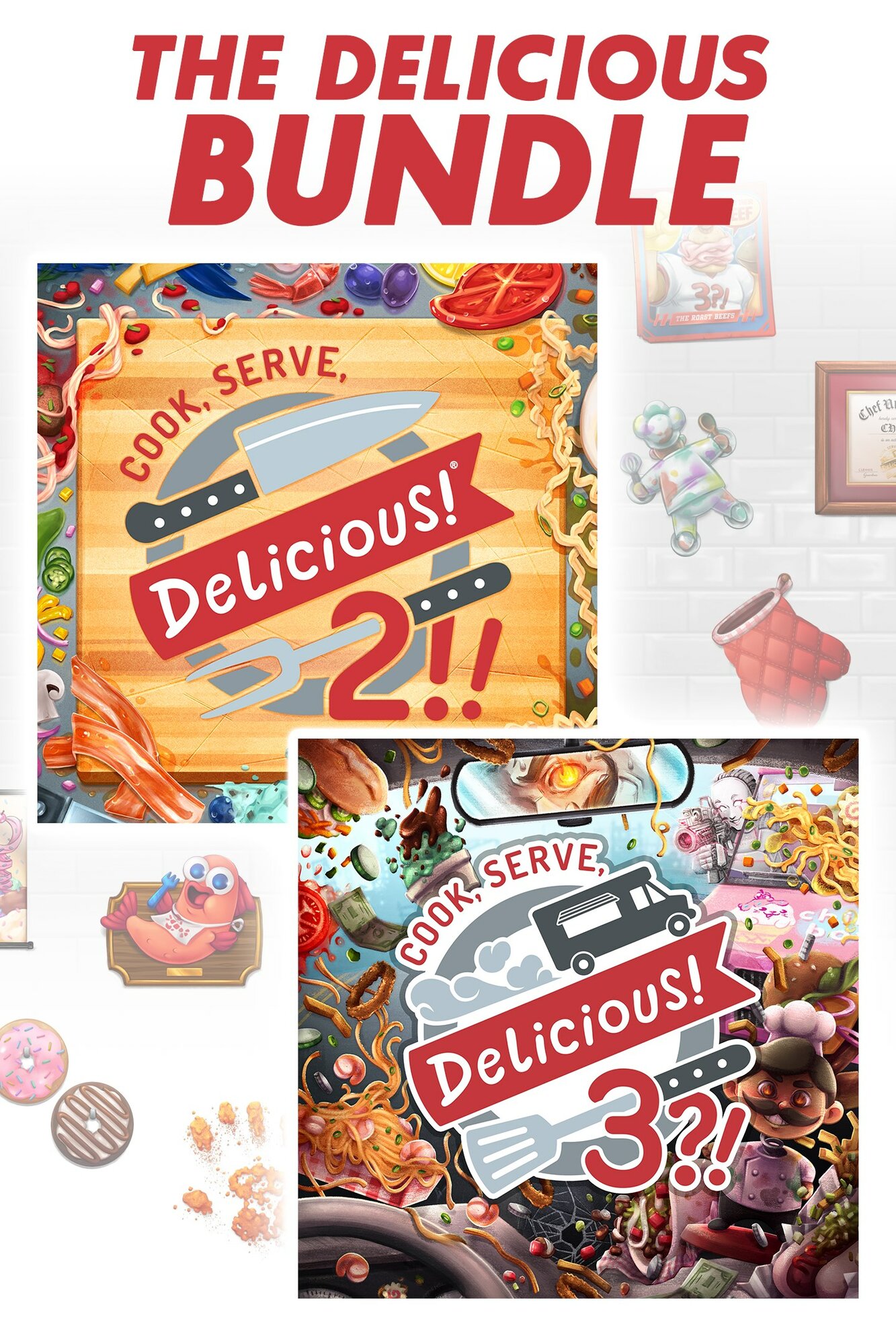 Cook, Serve, Delicious! 2/3 Bundle! — ключ активации Xbox / Microsoft Store · Xbox One, Xbox Series X|S · цифровой ключ · любой регион