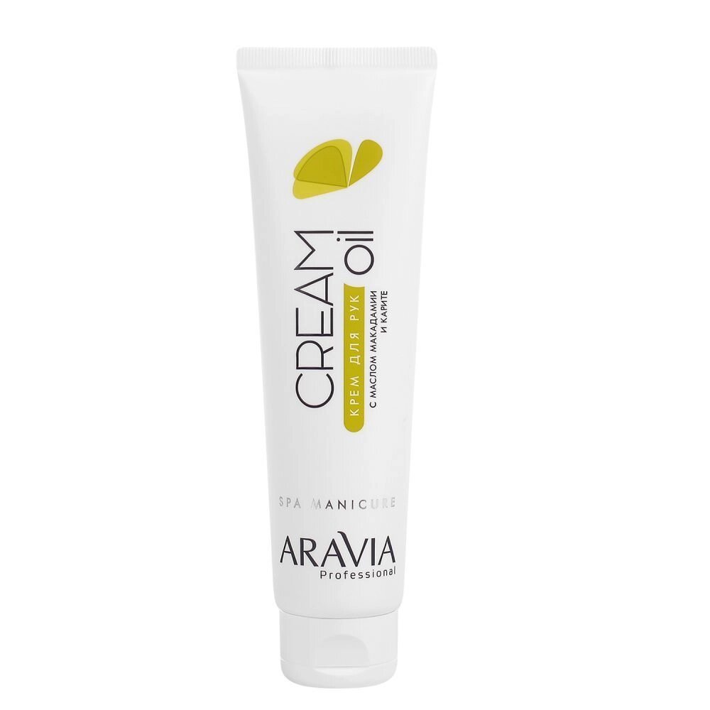 Aravia Крем для рук с маслом макадамии и карите Professional Cream Oil Крем 100мл