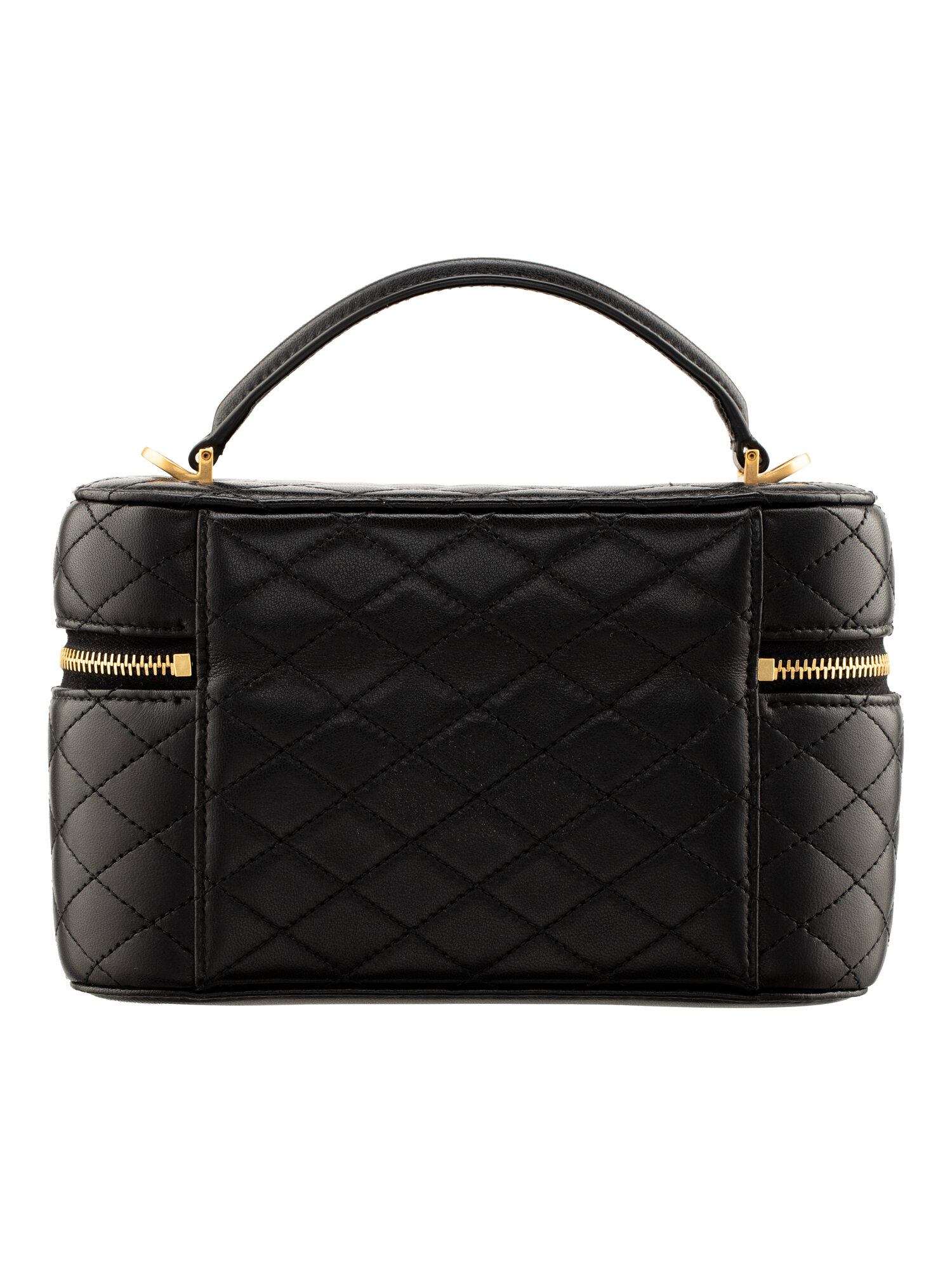 Сумка кросс-боди Saint Laurent Gaby Mini Vanity, черный — фото 1