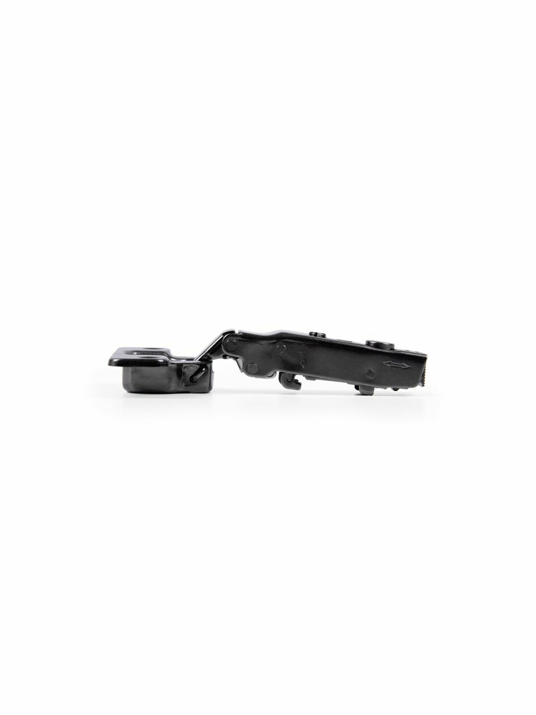 Петля H961A/BN без пружины Clip-on 90 градусов черный никель EVO