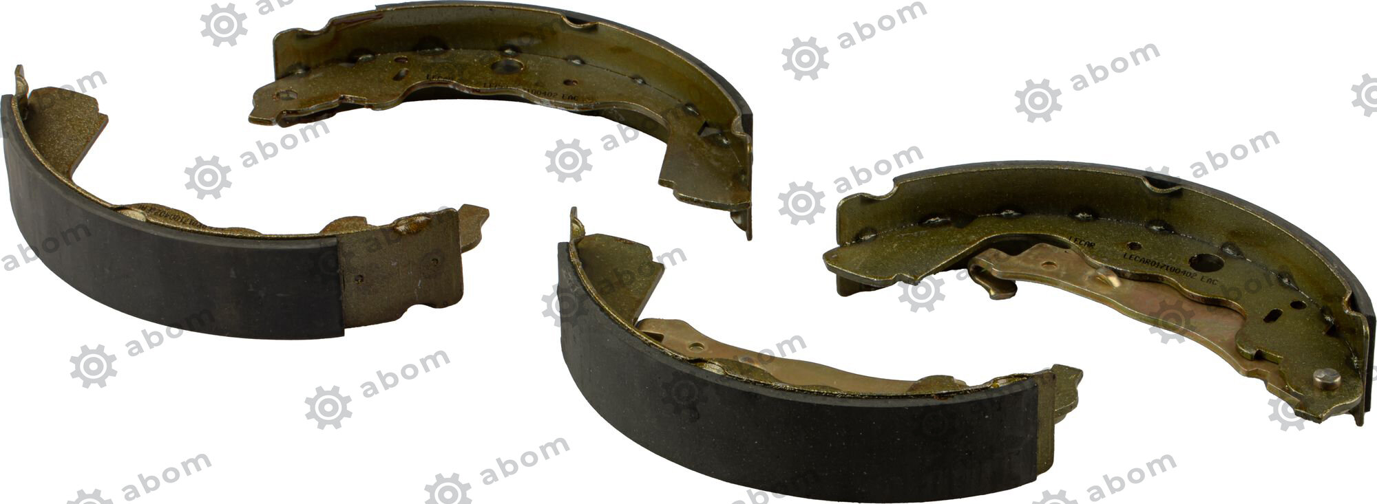 Колодка тормозная подходит для ВАЗ LADA Largus задняя d-230 к-т 4шт. LECAR LECAR LECAR017100402