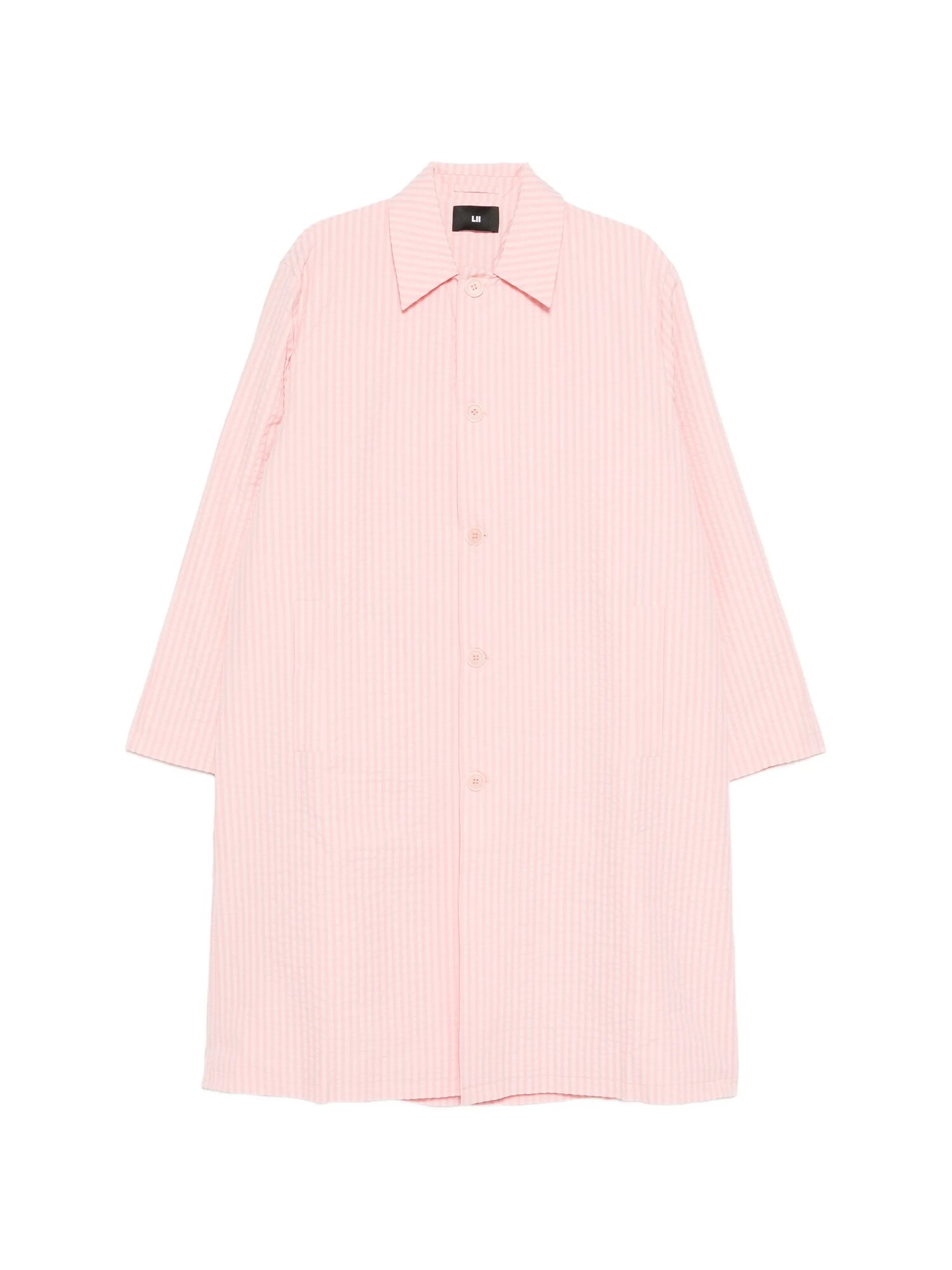 Пальто Striped seersucker coat
