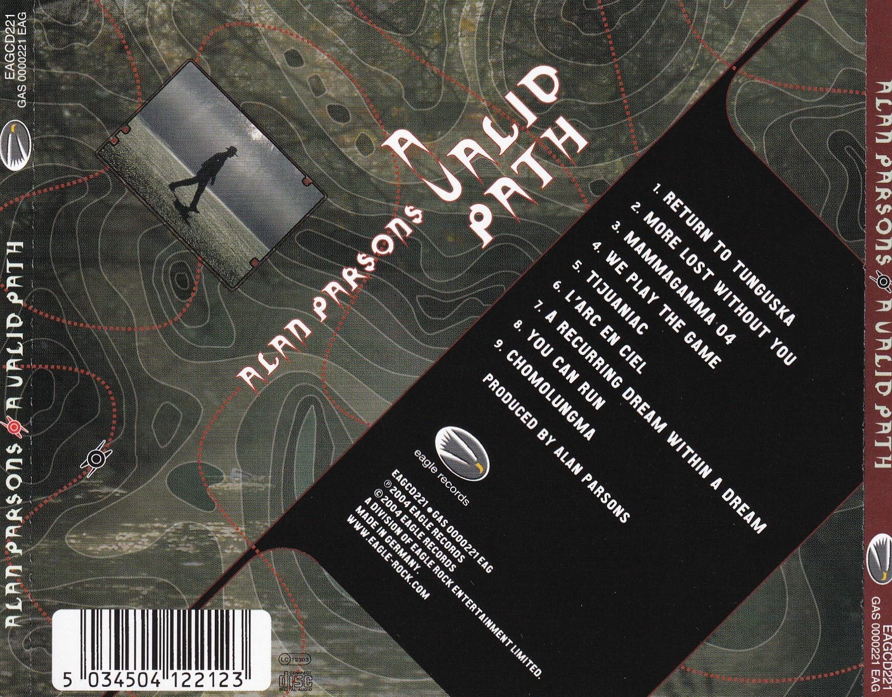 Alan Parsons - A Valid Path, 2004, 24-page, CD-Аудио — фото 1