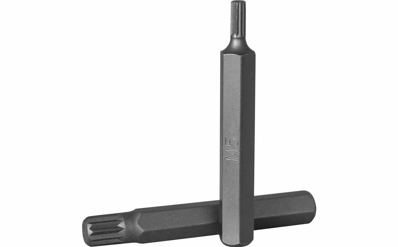 Бита 10 мм SPLINE, М10, 75 мм S2 материал JONNESWAY D10M75M10A