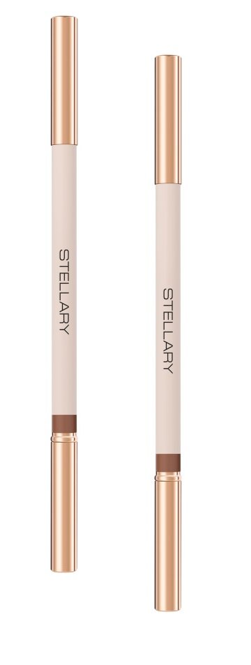 Карандаш для бровей Stellary с щеточкой / Classic brow pencil тон 01 2шт